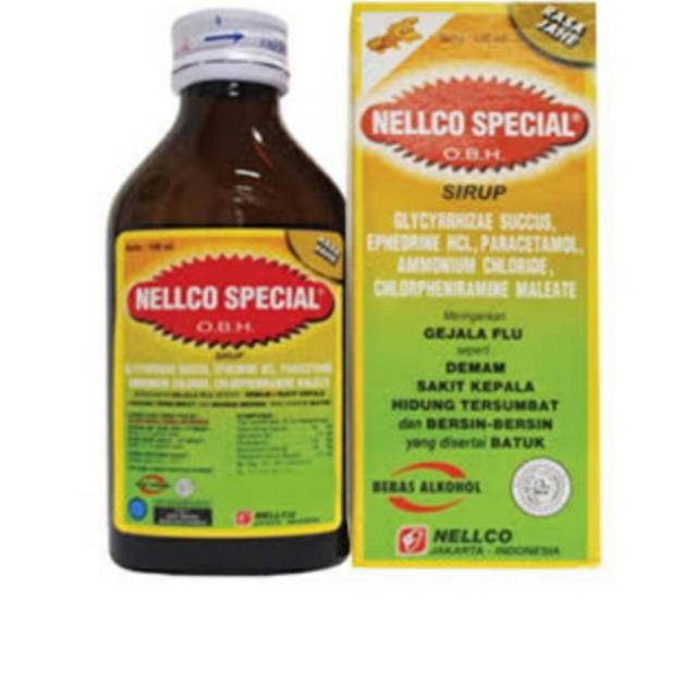 Jual OBH NELLCO SPECIAL JAHE 100 ML | Shopee Indonesia