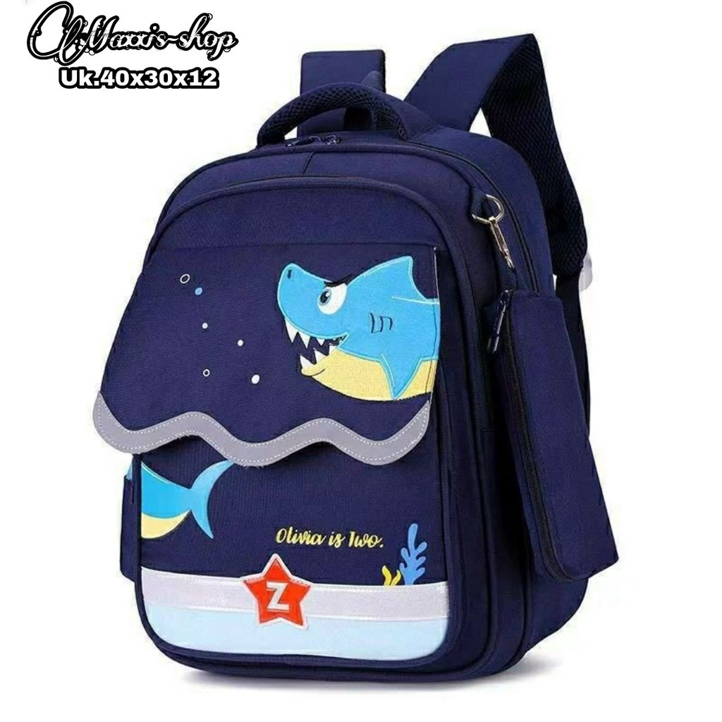 Jual Tas Anak Laki Laki Baby Shark Ransel Sekolah Anak Paud TK SD SMP | Shopee Indonesia