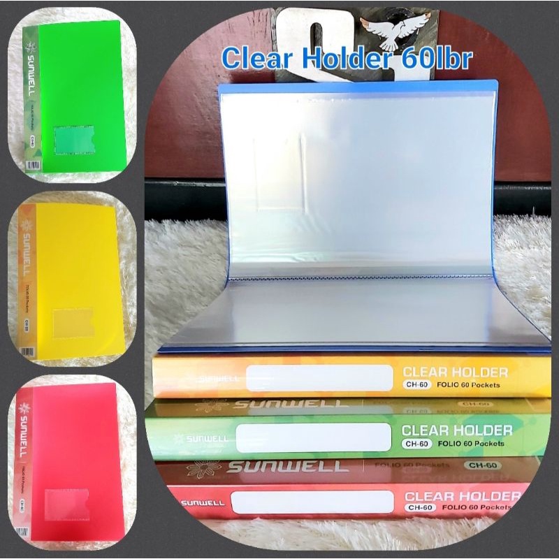 Jual Map Clear Holder/Dokument Keeper 60lbr Folio Sunwell Mrh/Kng/Hj ...
