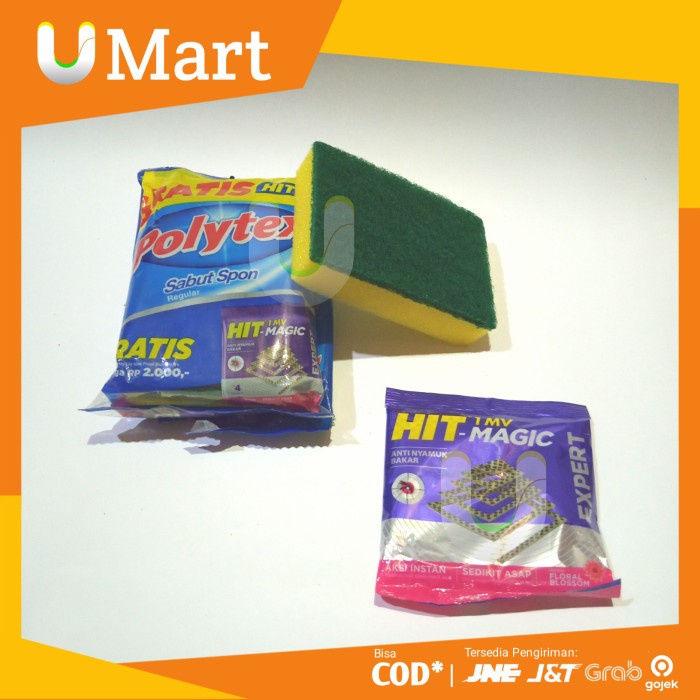 Jual U Mart - Sabut Spon Polytex Sponge Cuci Piring | Shopee Indonesia