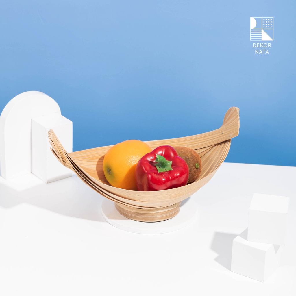 Jual Dekornata Kia Fruit Storage / Keranjang Tempat Buah / Basket Bambu ...