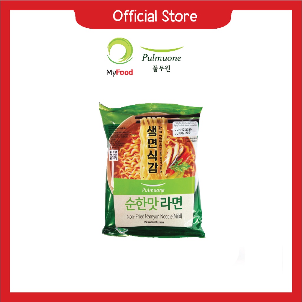 Jual Pulmuone Non Fried Ramyun Noodle Mild 97GR | Shopee Indonesia