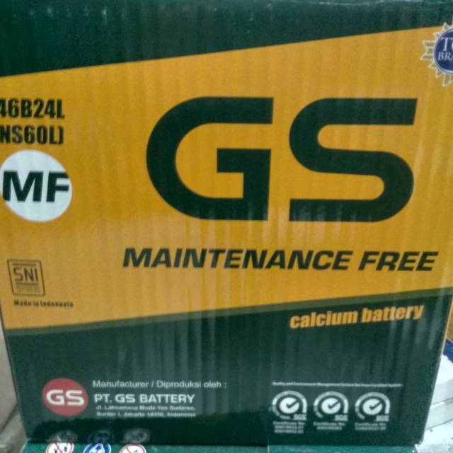 Jual Aki Kering GS Astra MF NS60L March, Grand Livina | Shopee Indonesia