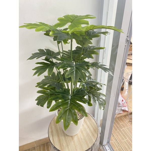 Jual ARTIFICIAL PLANT /POHON MONSTERA ARTIFICIAL /POHON SUDUT/ DAUN ...