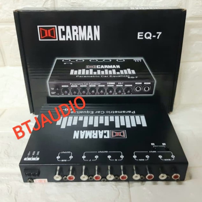 Jual PRE AMP/PREAMP/PARAMETRIC EQUALIZER CARMAN (MIC KARAOKE) | Shopee ...