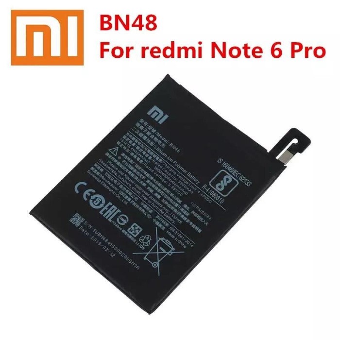 Jual BATTERY XIAOMI REDMI NOTE 6 / NOTE 6 PRO / MI NOTE 2 PRO ( MODEL ...