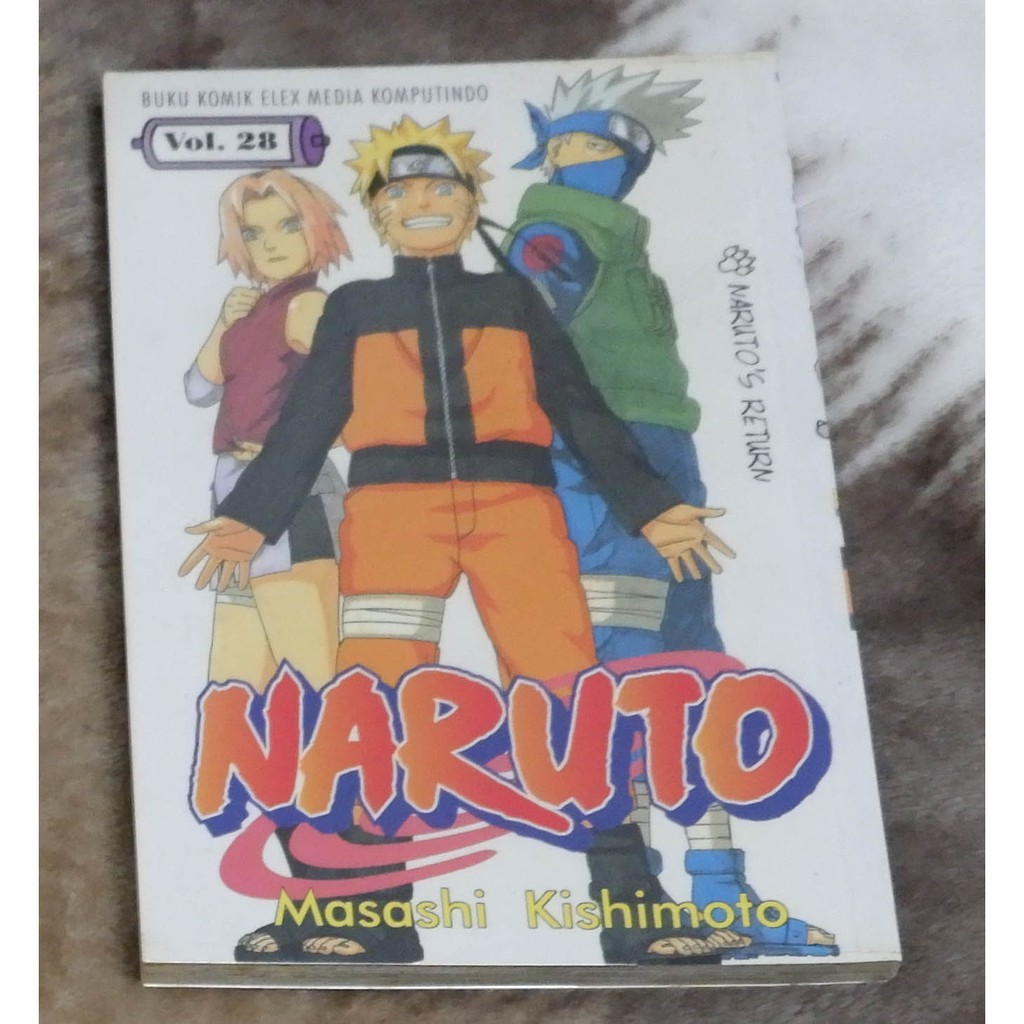 Jual Komik Naruto (Vol 27,30,33) - Masashi Kishimoto - Preloved Comic | Shopee Indonesia