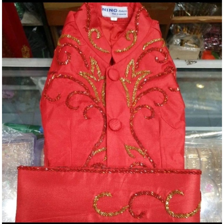 Jual Baju Pengantin Sunat Nasional // Baju Sunat Payet // Baju Adat ...