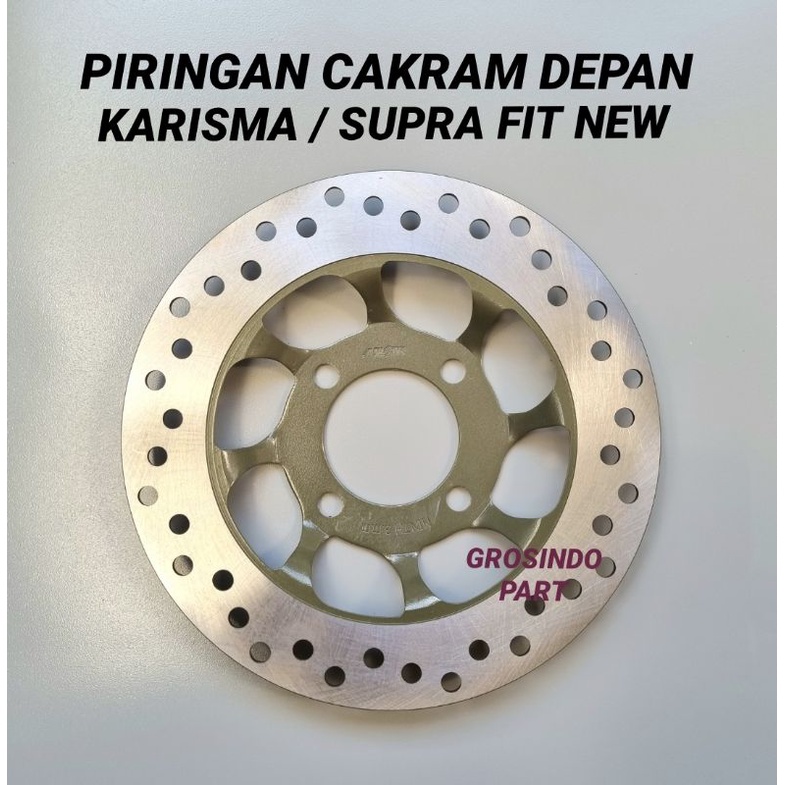 Jual PIRINGAN CAKRAM PIRING CAKRAM DEPAN SUPRA X125-SUPRA X 125 NEW CARBU | Shopee Indonesia