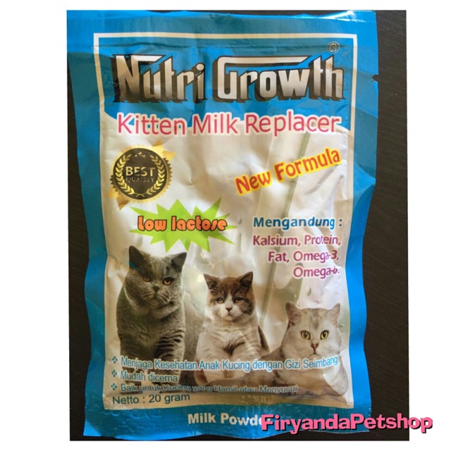 Jual Susu Kucing Nutri Growth | Shopee Indonesia