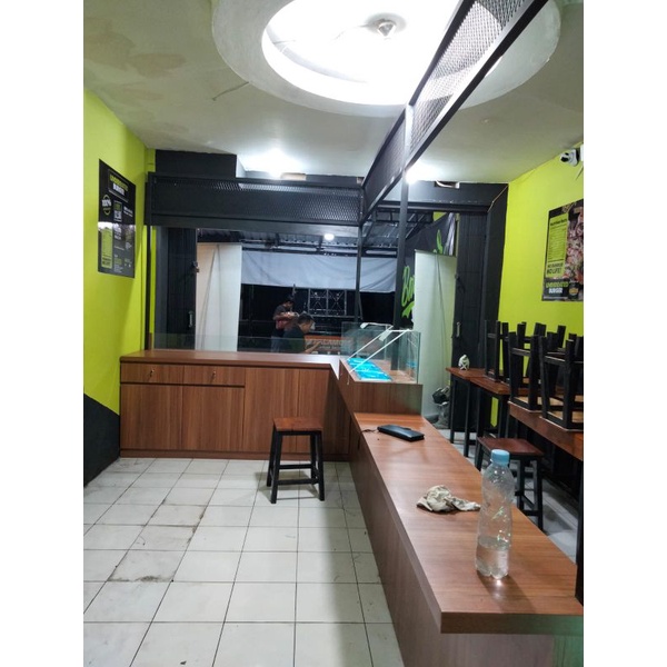 Jual Meja Counter / Meja Cafe / Meja Resto / Meja Booth / Meja Barista ...