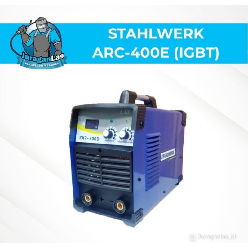 Jual Mesin Las ARC 400E IGBT Mesin Las Stahlwerk MMA Electroda 400A | Shopee Indonesia