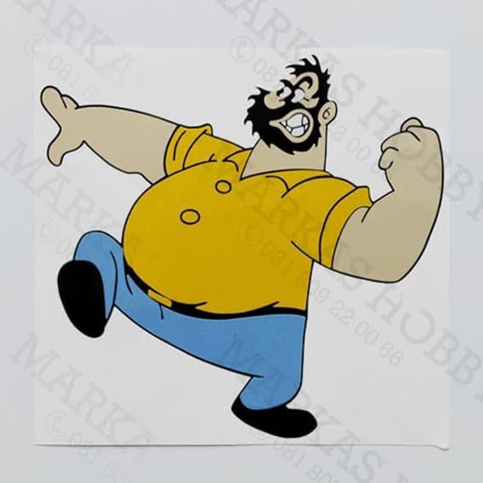 Jual Stiker / Sticker Popeye The Sailorman Brutus Throw Style | Shopee ...