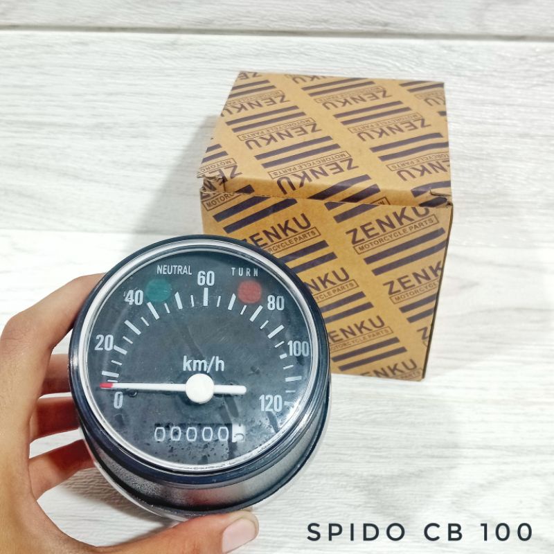 Jual SPEEDOMETER SPIDO CB 100 STANDART ZENKU | Shopee Indonesia