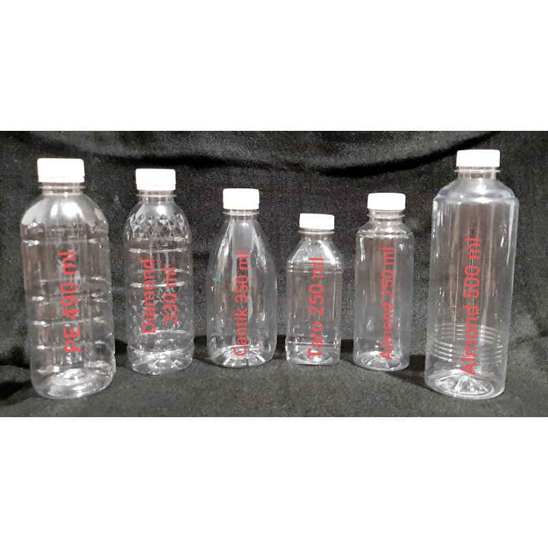 Jual Botol Plastik PE 490 ml TUTUP PUTIH | Shopee Indonesia