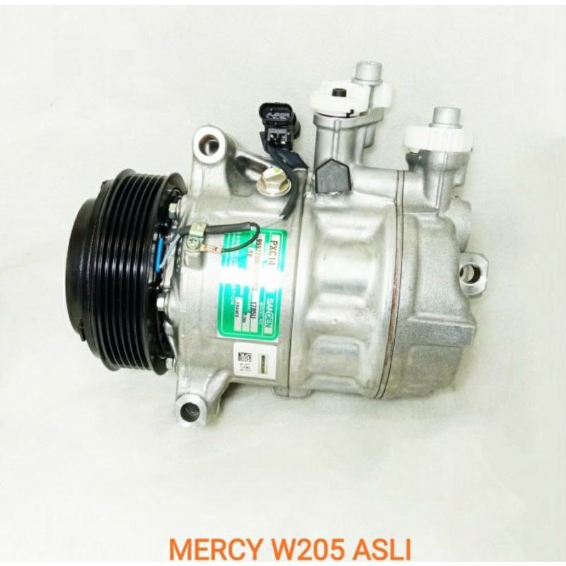 Jual KOKPRESSOR COMPRESSOR AC MERCY W205 C200 ORIGINAL SANDEN | Shopee ...