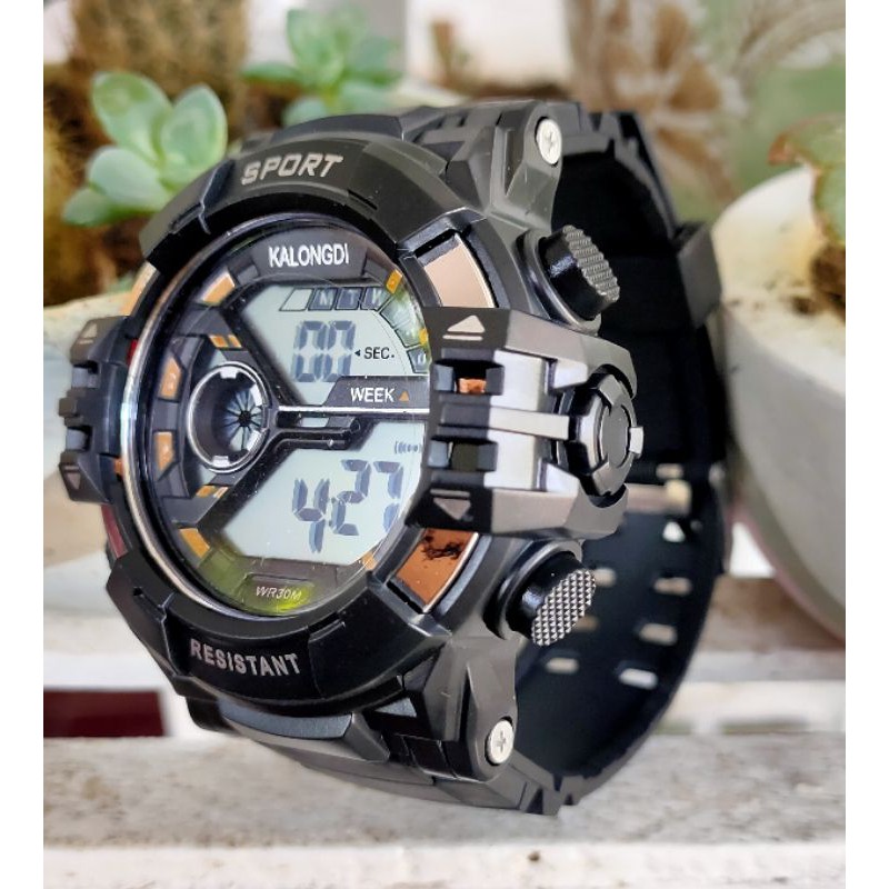 Jual Jam Tangan Pria Sport Import Dual Time | Shopee Indonesia