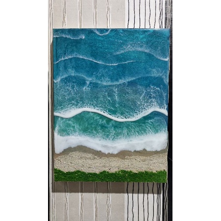 Jual Ocean 3D Art Resin ID // Hiasan Dinding Resin | Shopee Indonesia