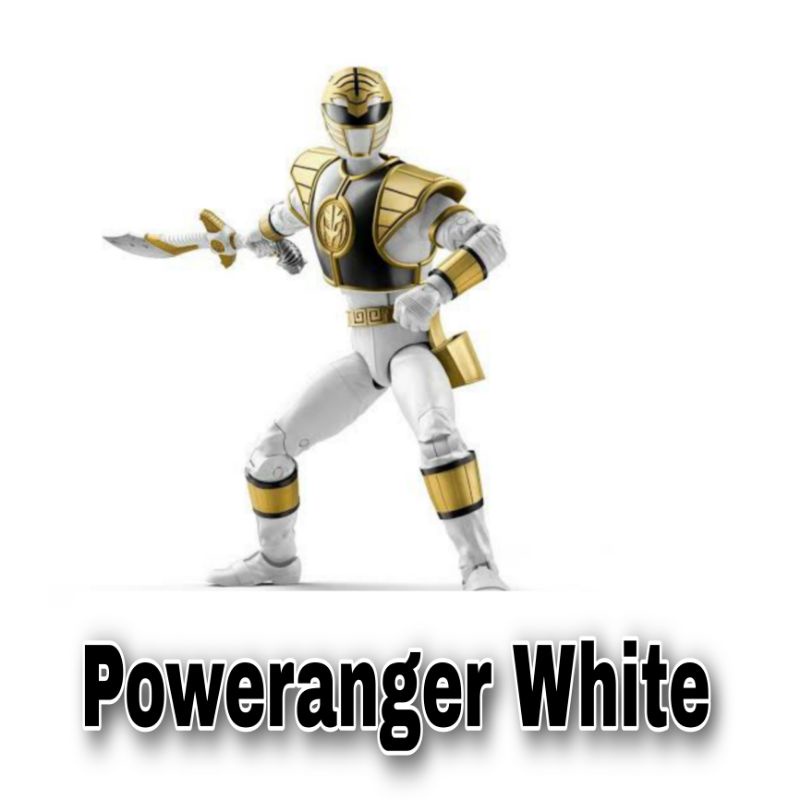 Jual Powerranger white | Shopee Indonesia