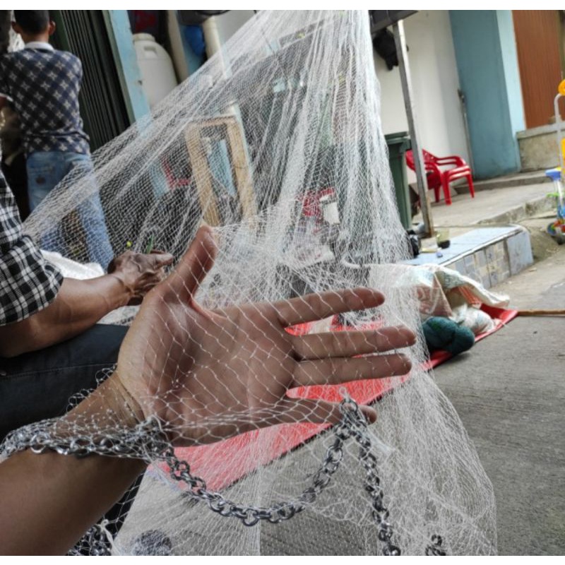 Jual Harga Promo Jala lempar 12 feet full tebar untuk ikan udang ...