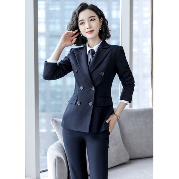 Jual JAS CEWEK NEW TREND JAS WANITA ELEGAN BLAZER WANITA JAS PEREMPUAN ...