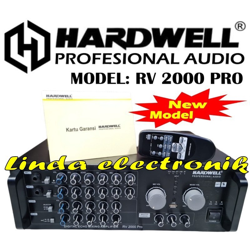 Jual amplifier hardwell rv2000pro hardwell rv2000 pro hardwell rv ...