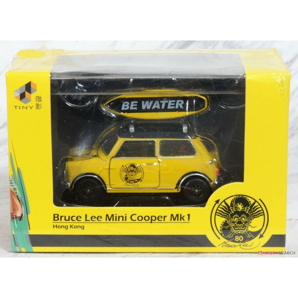 Jual Tiny 1/50 Bruce Lee Mini Cooper MK1 Be Water My Friend | Shopee ...
