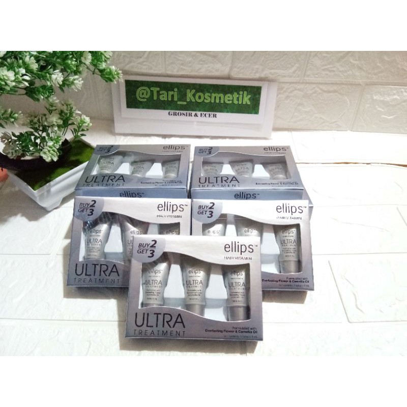 Jual Ellips Ultra Treatment isi 3 tube (3x8ml) | Shopee Indonesia