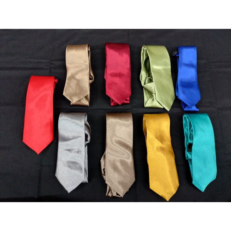 Jual Dasi Pria Polos Satin ( HARGA PER 1 PCS) | Shopee Indonesia
