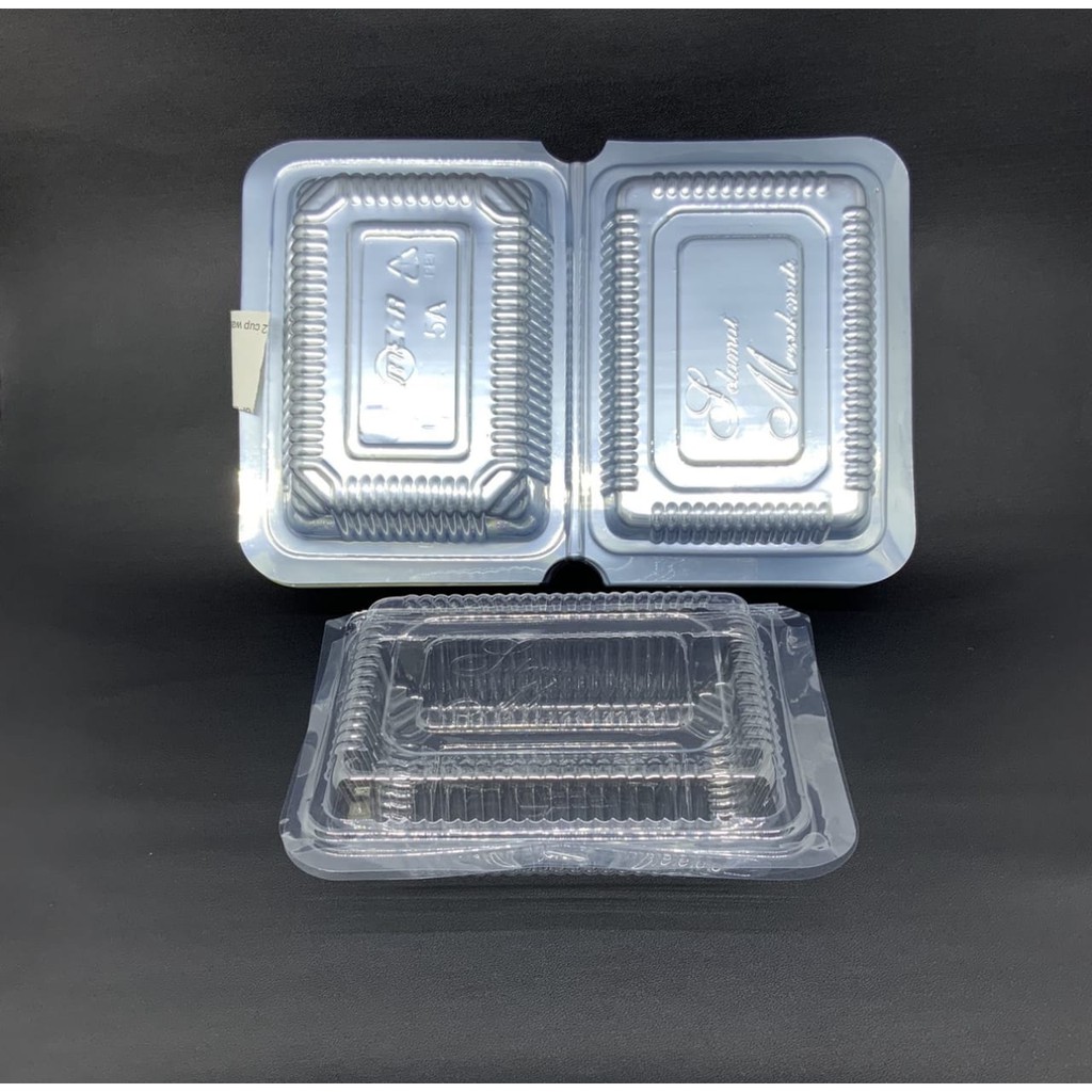 Jual Plastik Mika Kue Mika Kotak Besar 5A 25pcs | Shopee Indonesia