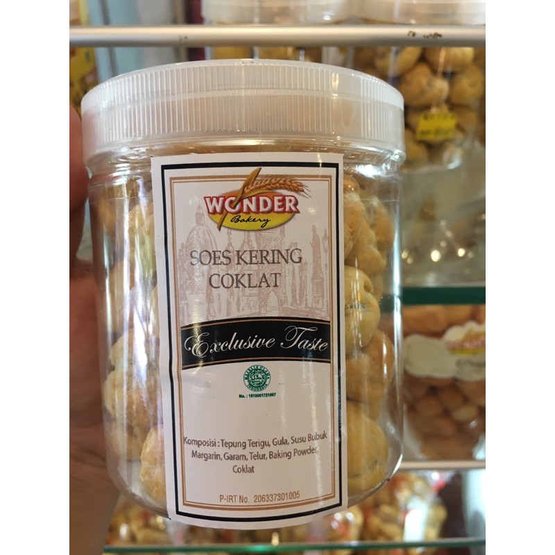 Jual [FREE DUS DAN BUBBLE WRAP] Sus Kering Coklat Wonder Bakery Solo ...