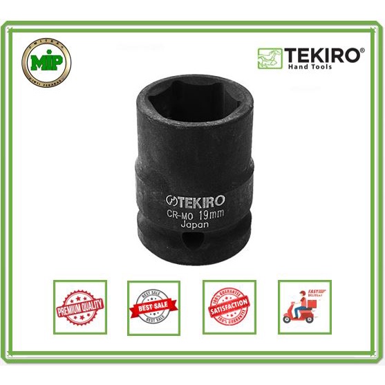 Jual Tekiro Mata Sock Impact 1/2" DR 19 mm | Shopee Indonesia