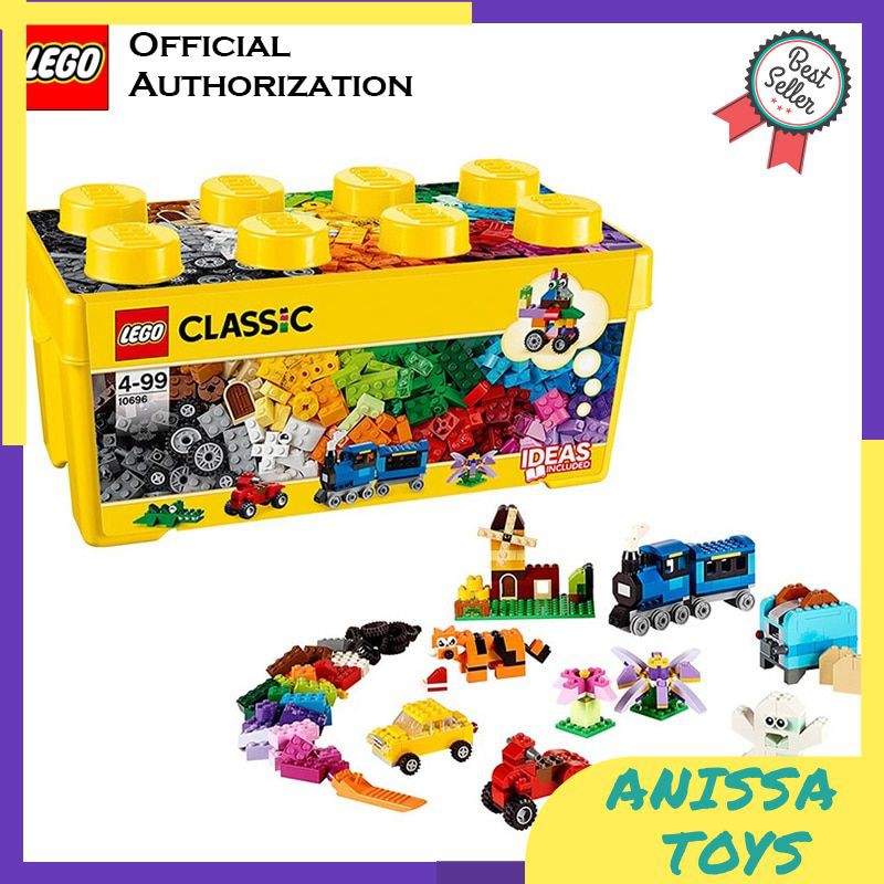 Jual Mainan Lego Bongkar Pasang Mainan Balok Original Building Blocks ...