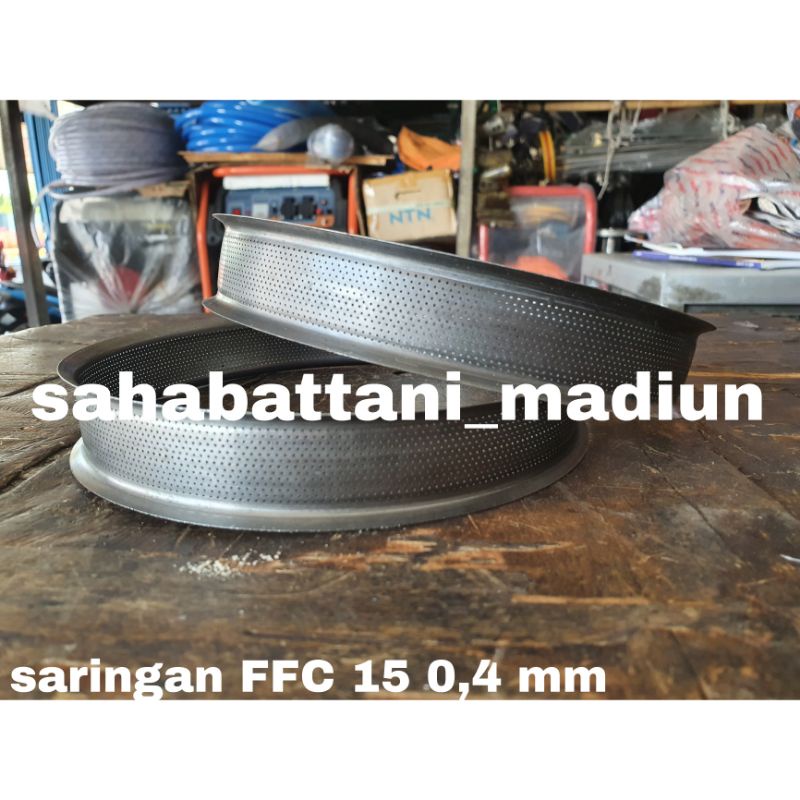 Jual saringan gilingan tepung Disk Mill FFC 15 (Ukuran 0,4 mm) | Shopee ...