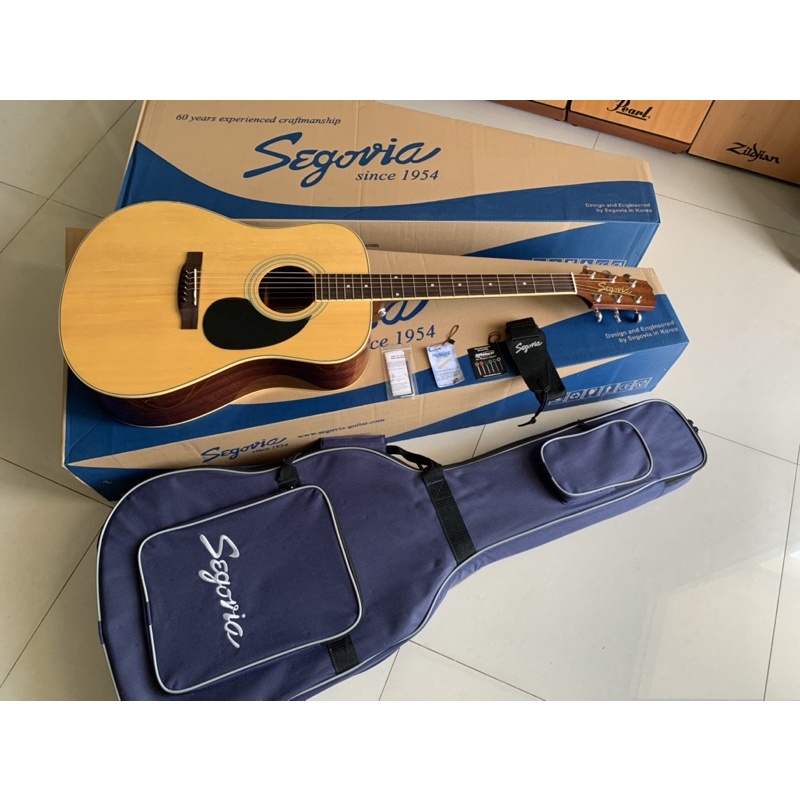 Jual Gitar akustik segovia D-07 GN original free Gigbag.high quality kualitas terjamin. | Shopee ...
