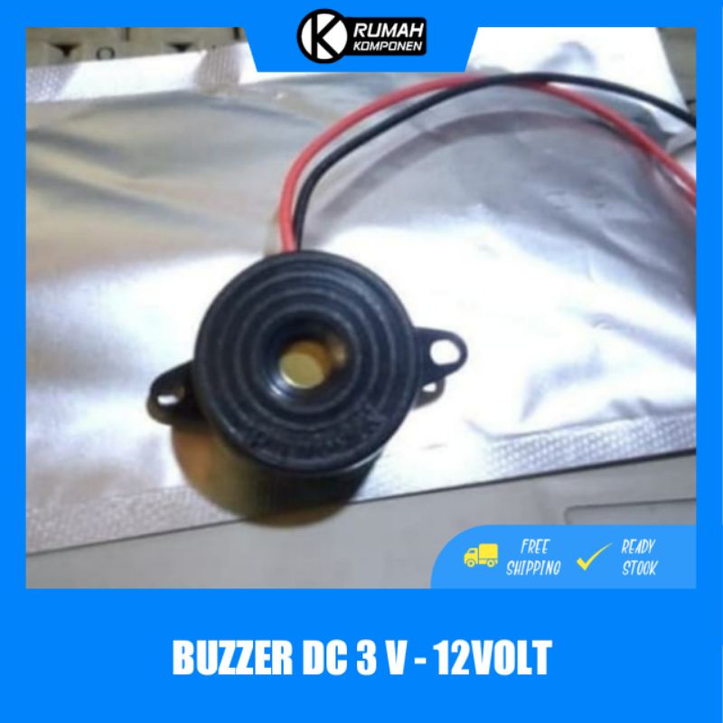 Jual Buzzer DC 3V - 12 volt high quality for arduino | Shopee Indonesia