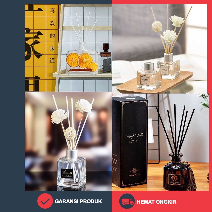 Jual Pro2 Parfum Ruangan Aroma Diffuser Reed Sticks Rattan Home Fragnance Bunga Bambu | Shopee ...