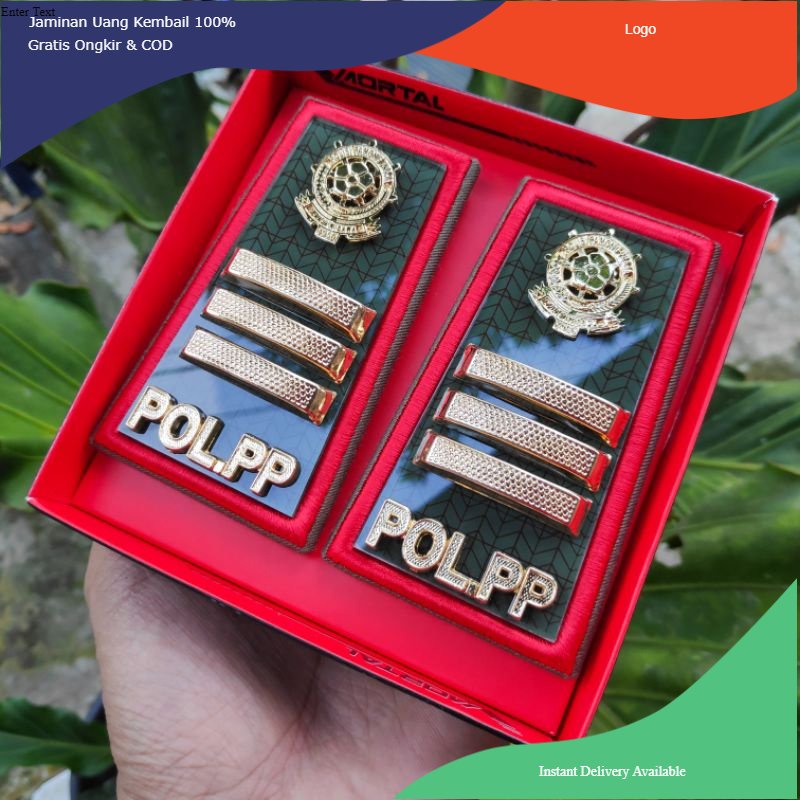Jual Pangkat satpol pp 3c logo besar - pangkat polpp 3c | Shopee Indonesia