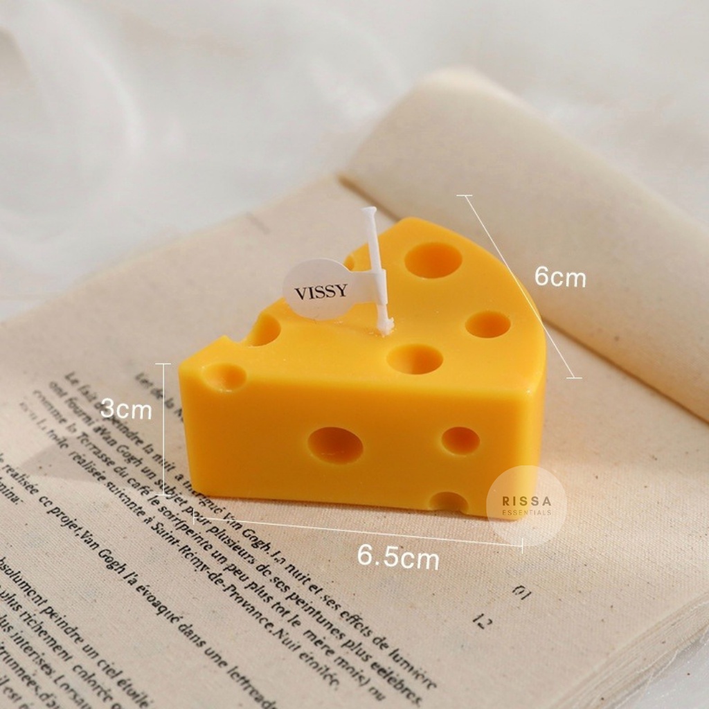 Jual [RISSA] Lilin Chizu Keju Scented Cheese Wax Prop Foto Layout ...