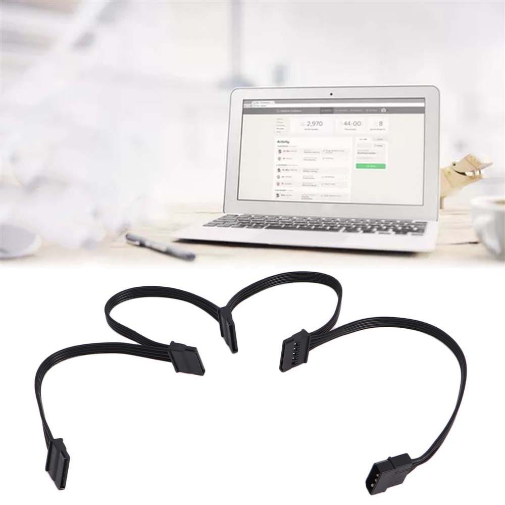 Jual Kabel Splitter Molex to SATA 4 Port Power Hardisk SATA SSD ...