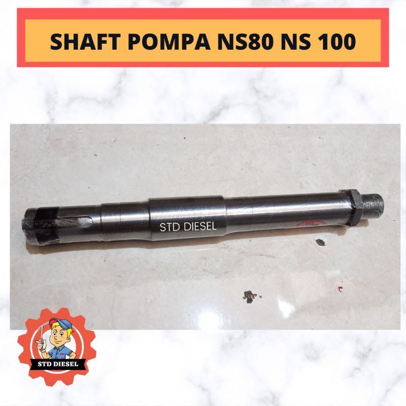 Jual SHAFT NS100 NS80 POMPA AIR WATER PUMP MERAH NS 2 INCH 3 INCH AS ...