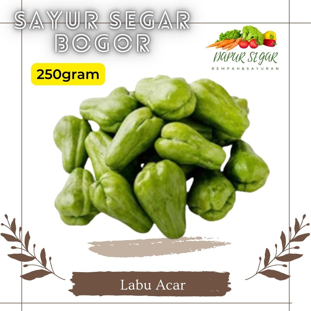 Jual Labu Siam 250 Gram Labu Siem Acar Kecil Hijau Segar Manisa Sayuran ...