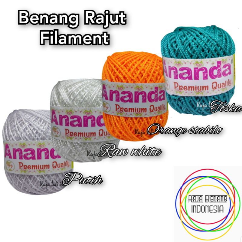 Jual Benang Rajut Poli Filament @100gr | Shopee Indonesia