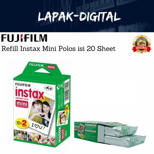 Jual Paper Film Instax Mini Twin Pack (10X2 ) | Shopee Indonesia