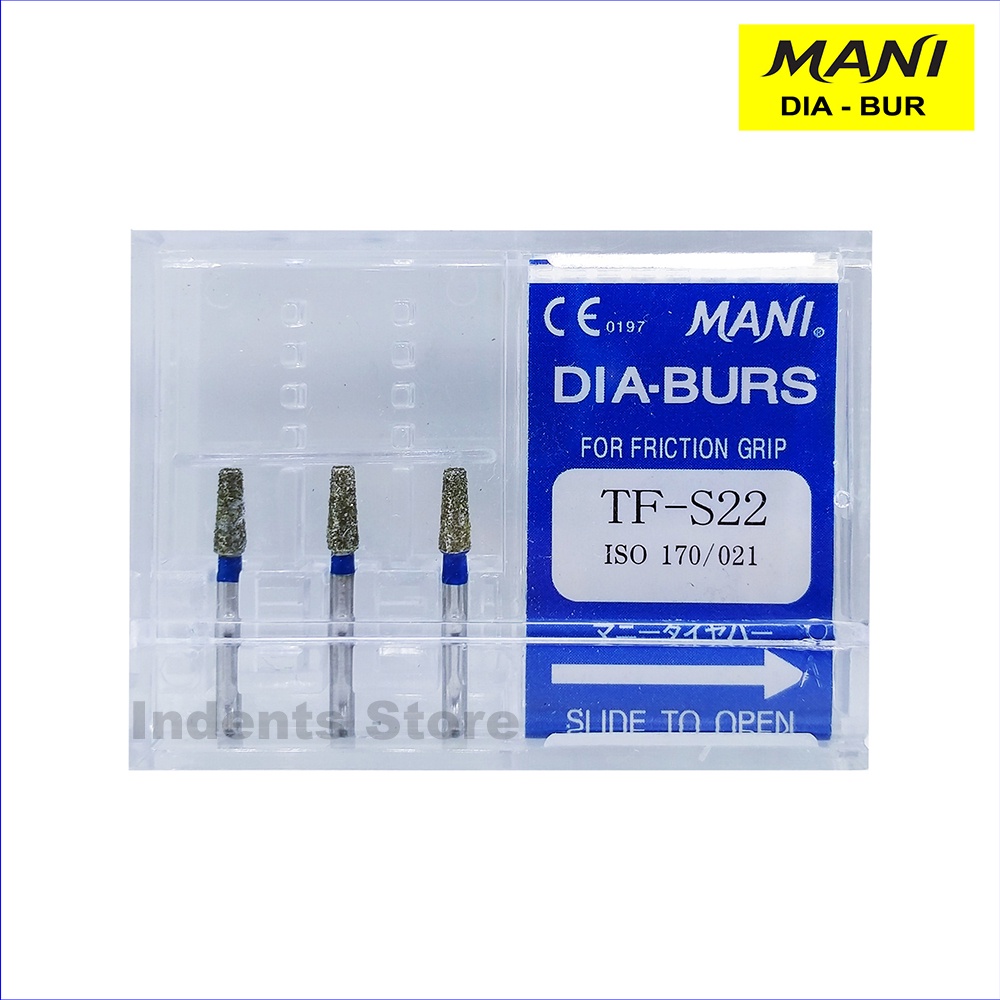 Jual Dental Diamond Bur Short Taper Flat TF-S22 | Shopee Indonesia