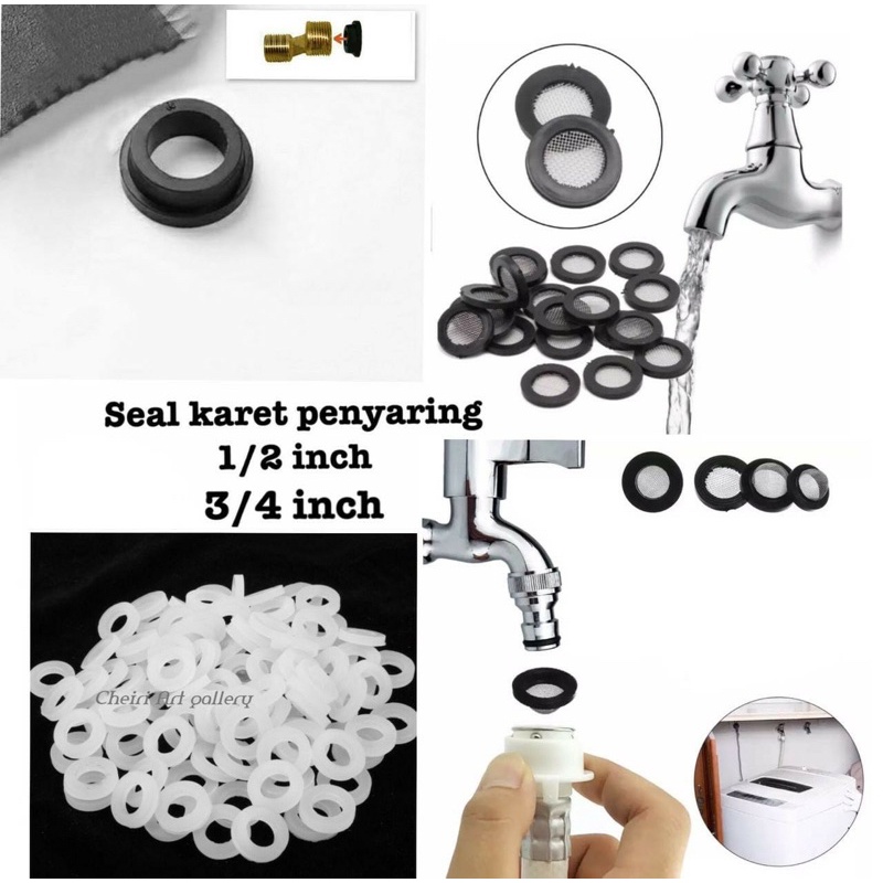Jual Karet untuk selang fleksibel 1/2inch 3/4inch 1inch/ Seal O ring ...