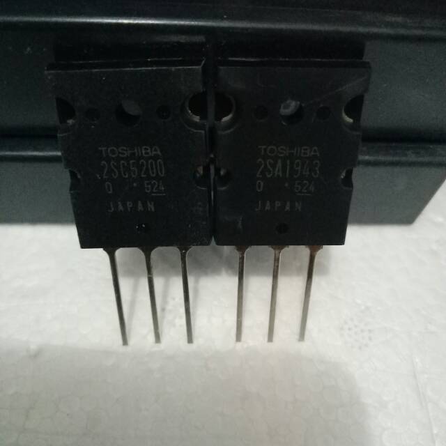Jual Transistor Final Toshiba 2SC5200 & 2SA1943 ORIGINAL | Shopee Indonesia