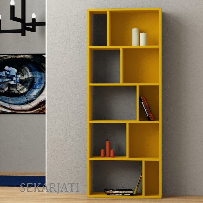 Jual Rak Buku Advic (Bookcase) Lemari Buku, Lemari Kantor, Tempat ...