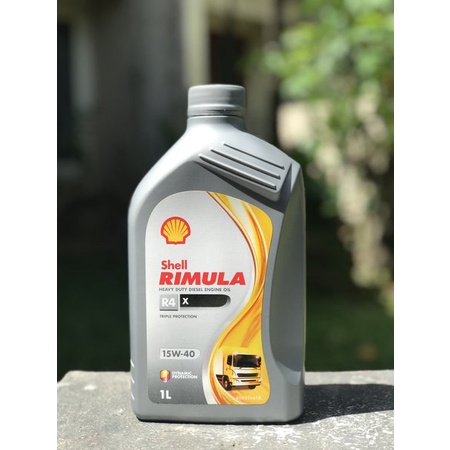 Jual Dijual OLI SHELL RIMULA R4 X SAE 15W-40 DIESEL ENGINE OIL GALON 1 ...
