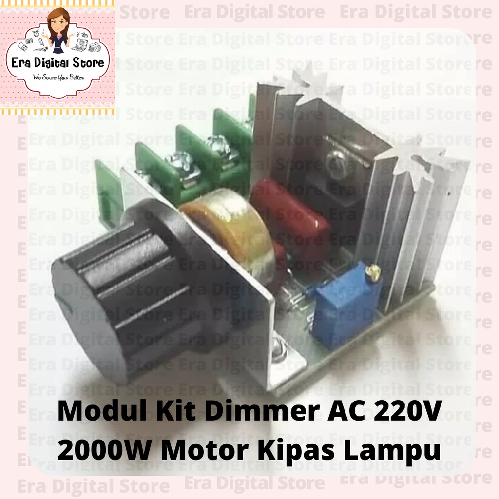 Jual Modul Kit Dimmer AC 220V 2000W Motor Kipas Lampu | Shopee Indonesia